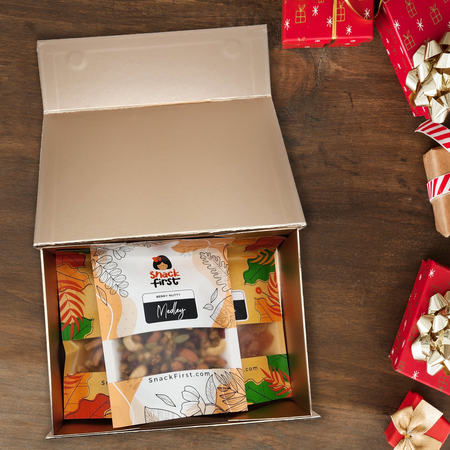 Glitter Gift Snack Boxes