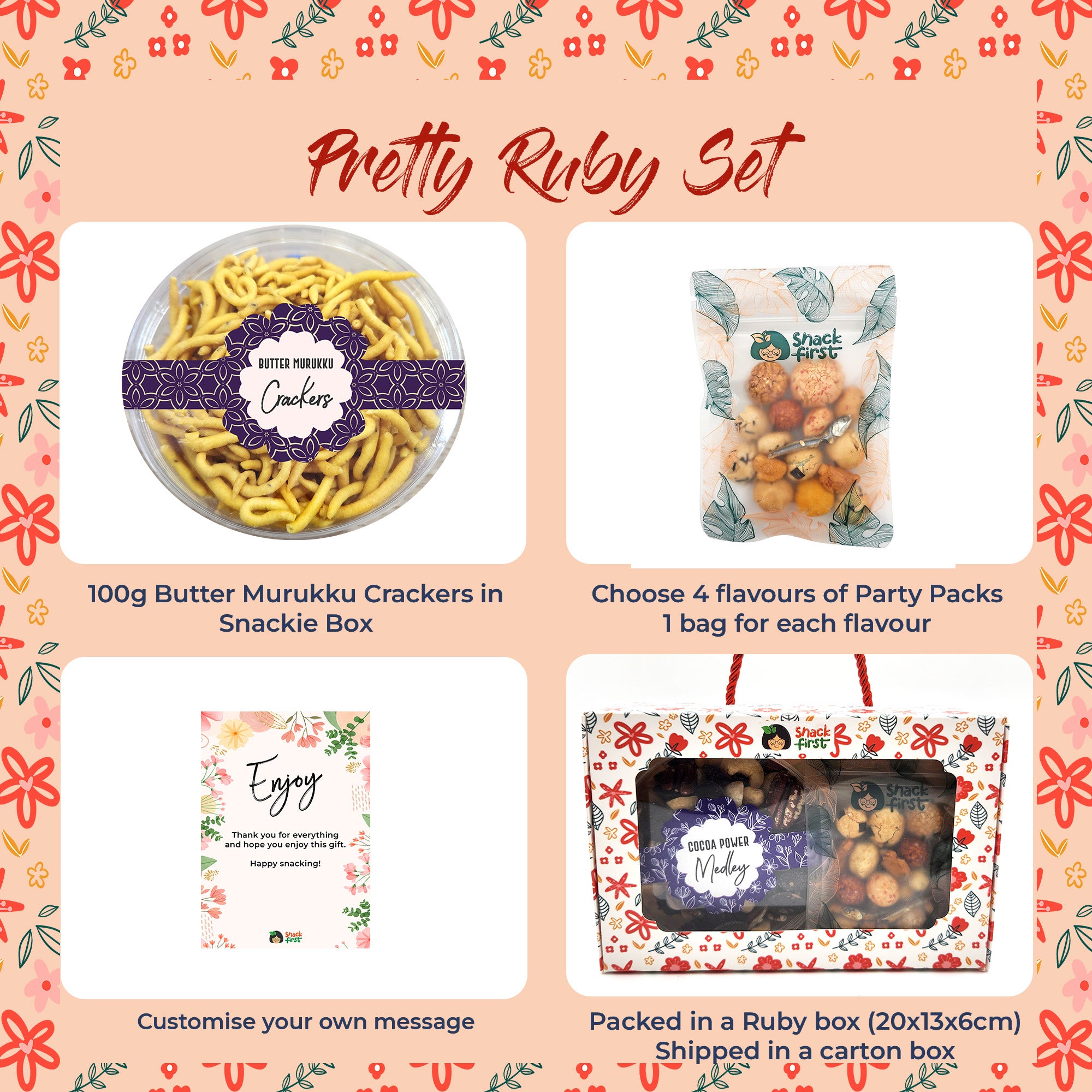 Happy Deepavali Snack Gift Box (Diwali 2024)