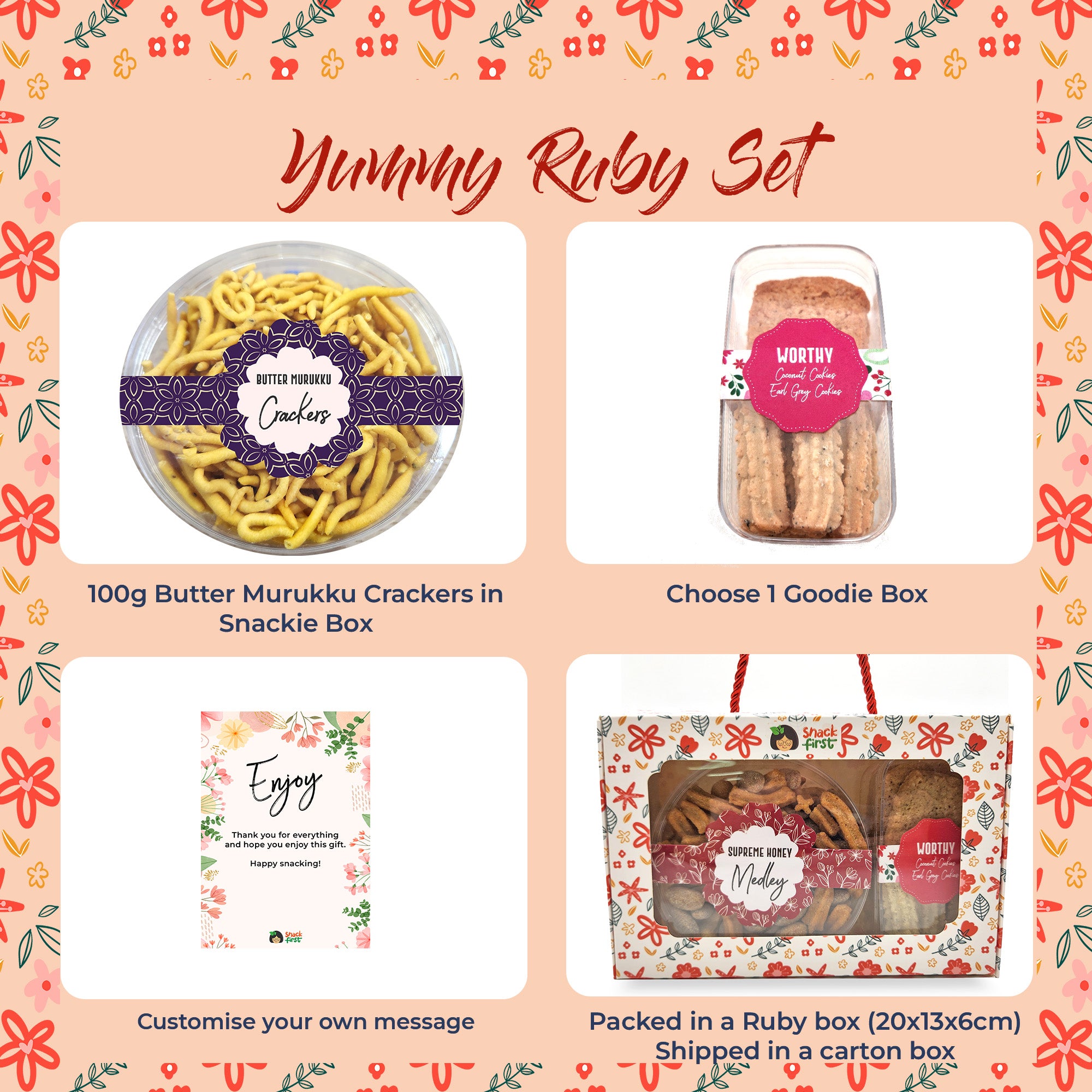 Happy Deepavali Snack Gift Box (Diwali 2024)