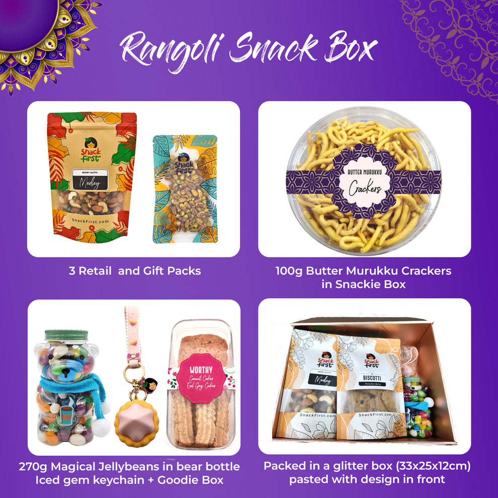 Happy Deepavali Snack Gift Box (Diwali 2024)