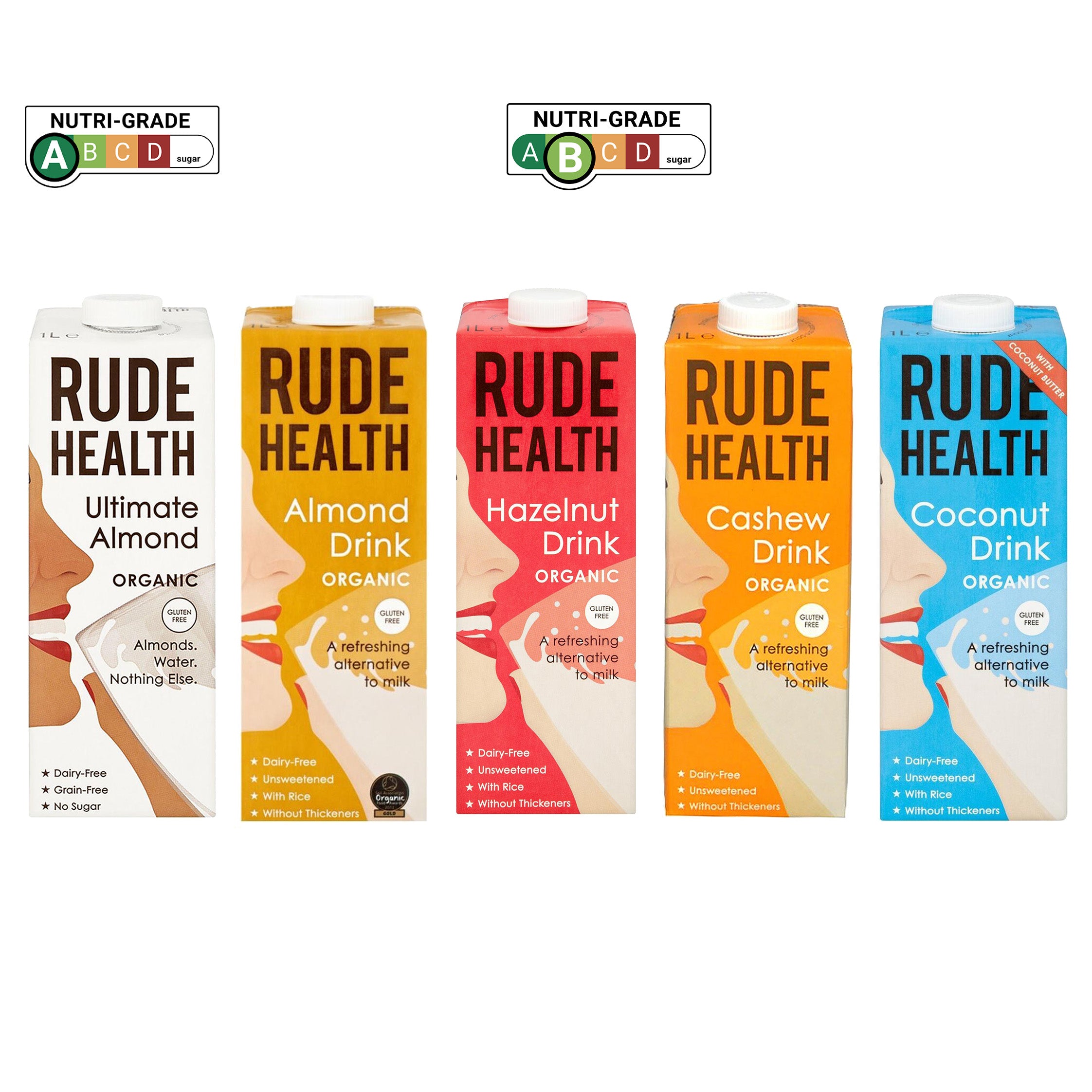 Rude Health Nut Drink x 1L cartons